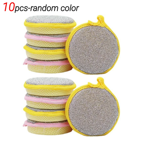 10/20/50PCS Double Side Dishwashing Sponge Dish Washing Brush Pan Pot ...