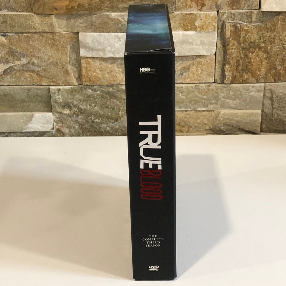 True Blood The Complete Third Season DVD Box Set HBO TV Series Slipcase ...