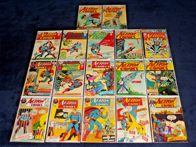 ACTION COMICS 407 408 410 411 412 413 415 416 426 430 431 432 433 436 ...