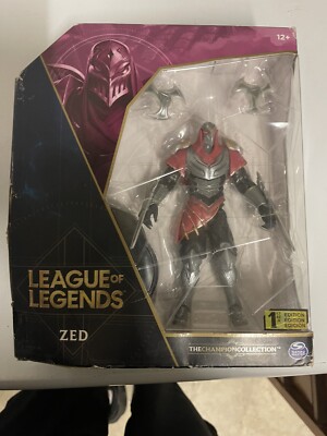 League of Legends 6’ Zed Collectible Figure Champion Collection 1st ...