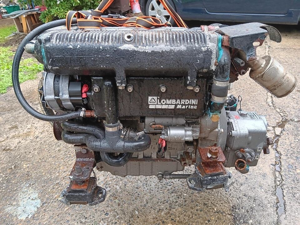Lombardini LDW2204MT, 4 Cylinder Marine Diesel Engine 80 HP | eBay