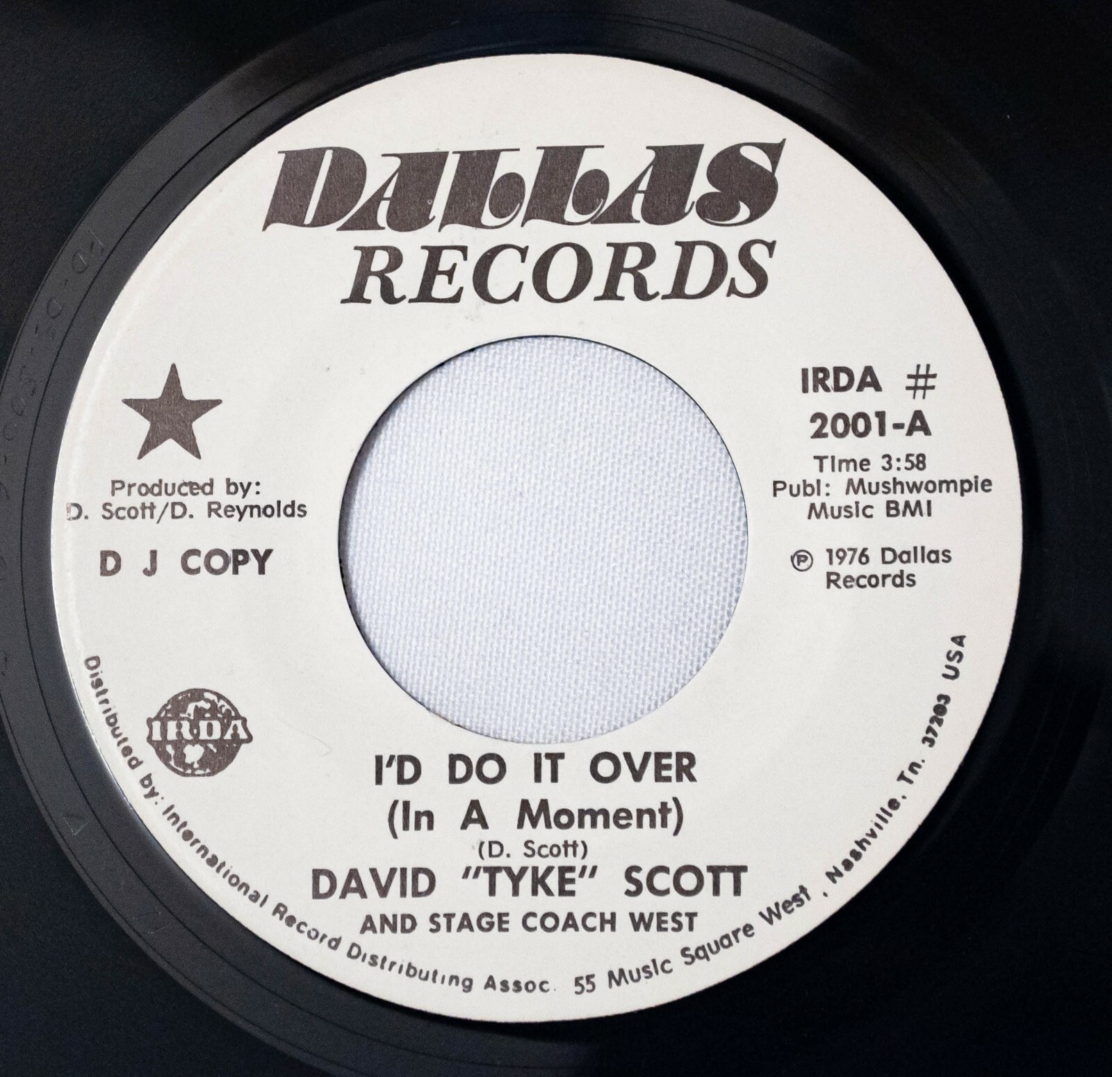 70s Country Lot of 5 -45s Duane Dee Merritt Jordan Kathy Barnes David ...