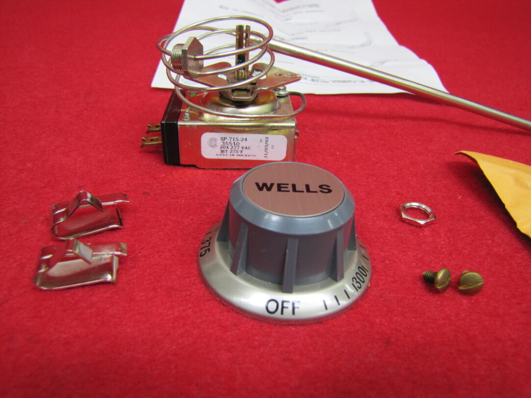 THERMOSTAT. WELLS. INVENSYS APPLIANCE CONTROLS. SP-715-24. 35510 | eBay
