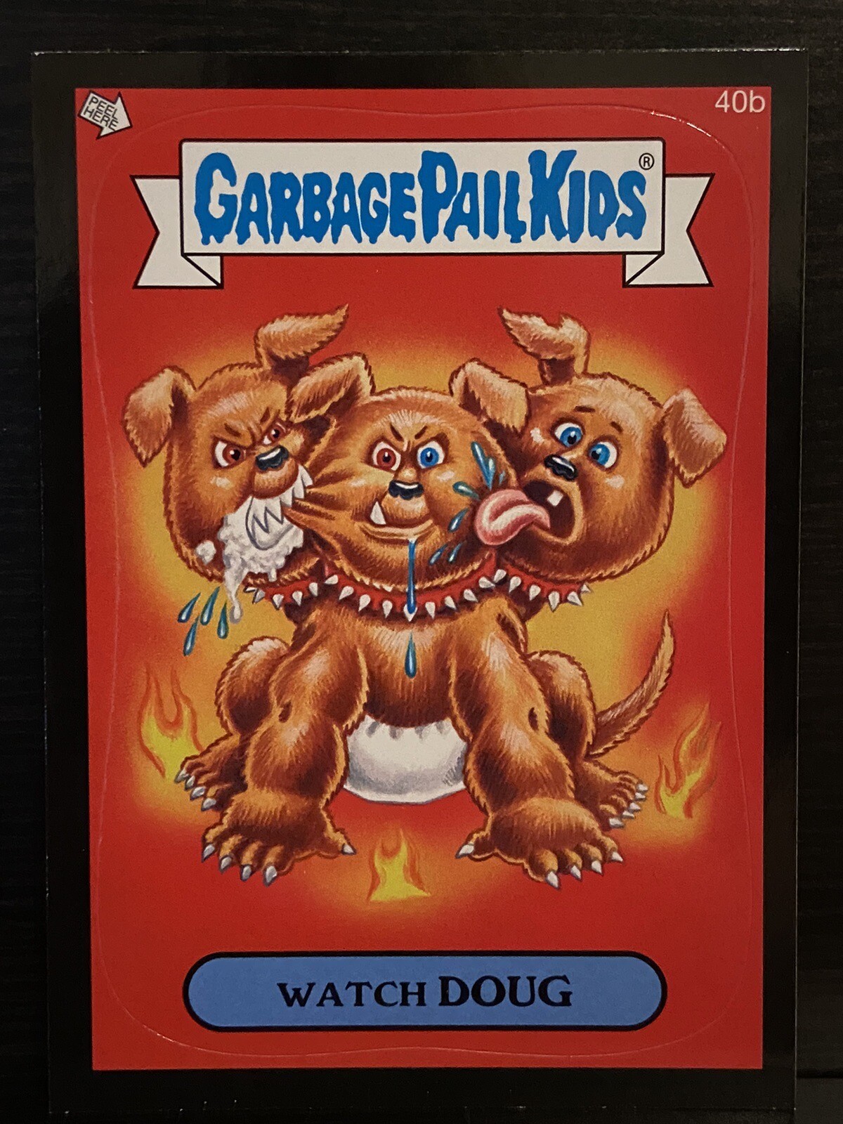 Garbage Pail Kids 40b Watch Doug Black Parallel 2014 Series 1 | eBay