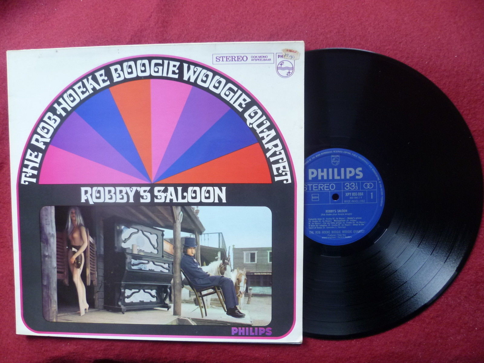 Rob Hoeke Boogie Woogie Quartet - Robby's Saloon ( Lp Blues - Philips ...