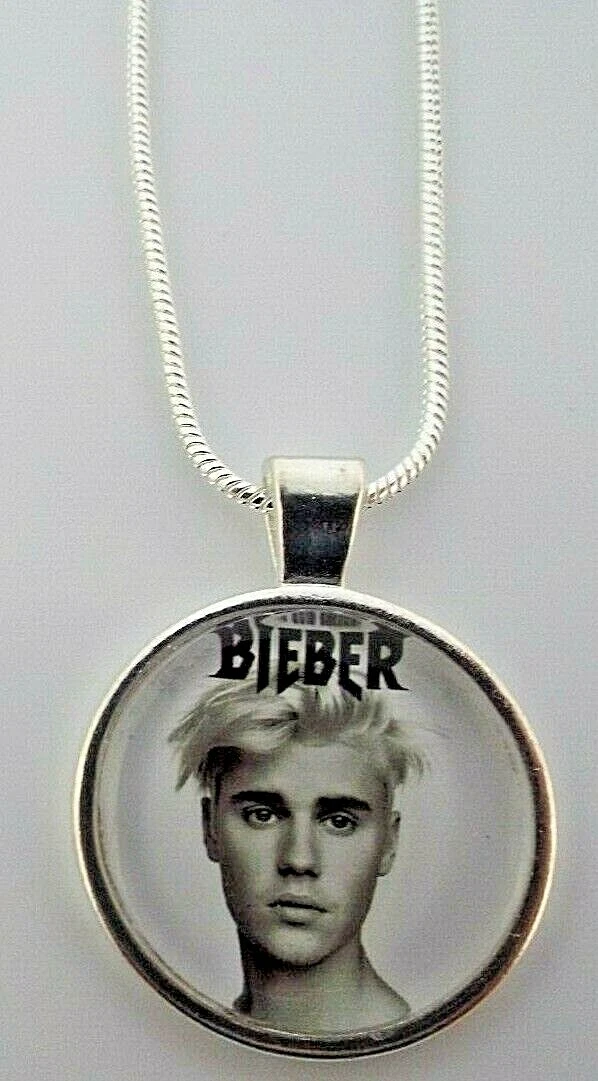 Justin Bieber Silver Chain