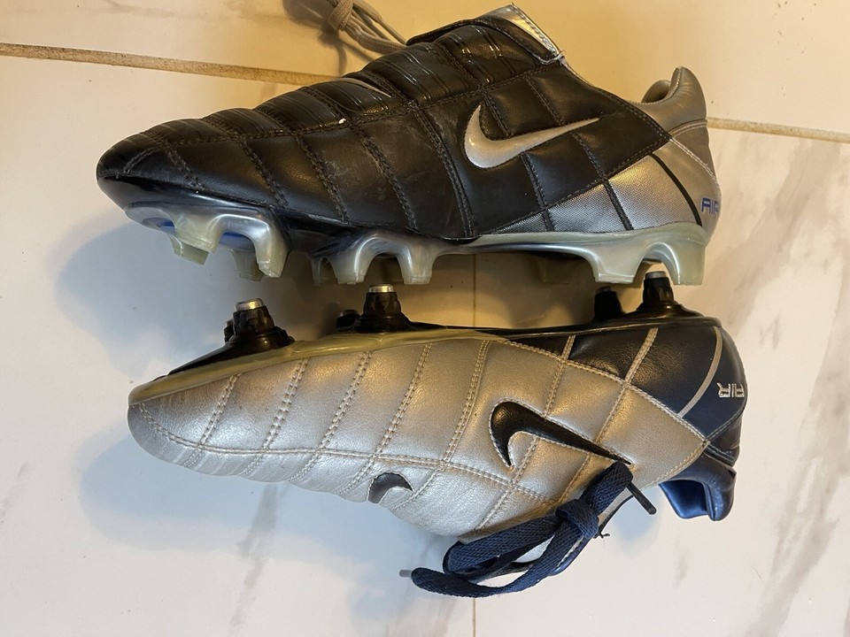NIKE AIR ZOOM TOTAL 90 Blue SUPREMACY FG II AZT FOOTBALL Size 8 & 8.5 ...