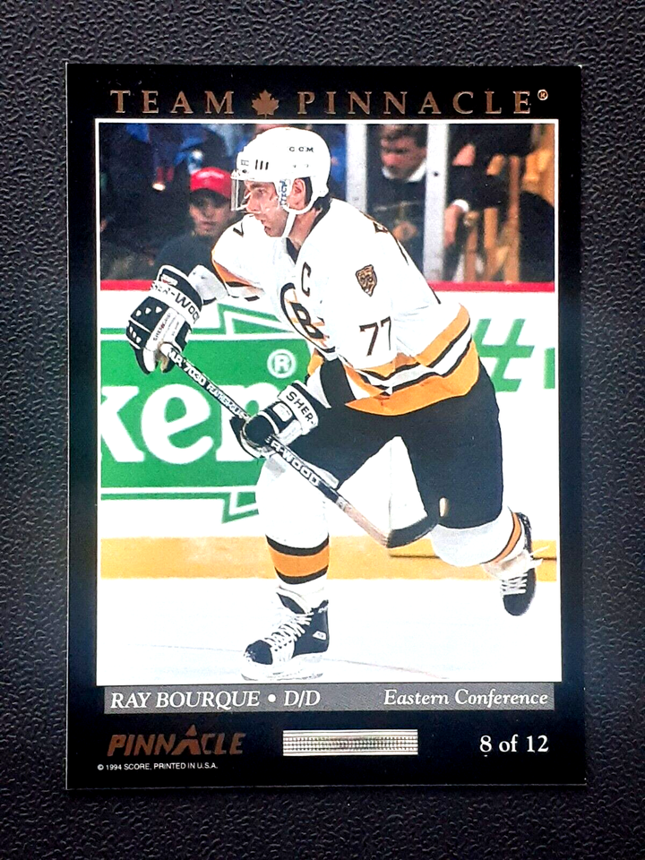 PAUL COFFEY / RAY BOURQUE 1993-94 PINNACLE TEAM PINNACLE CANADIAN NO 8 50087 | eBay
