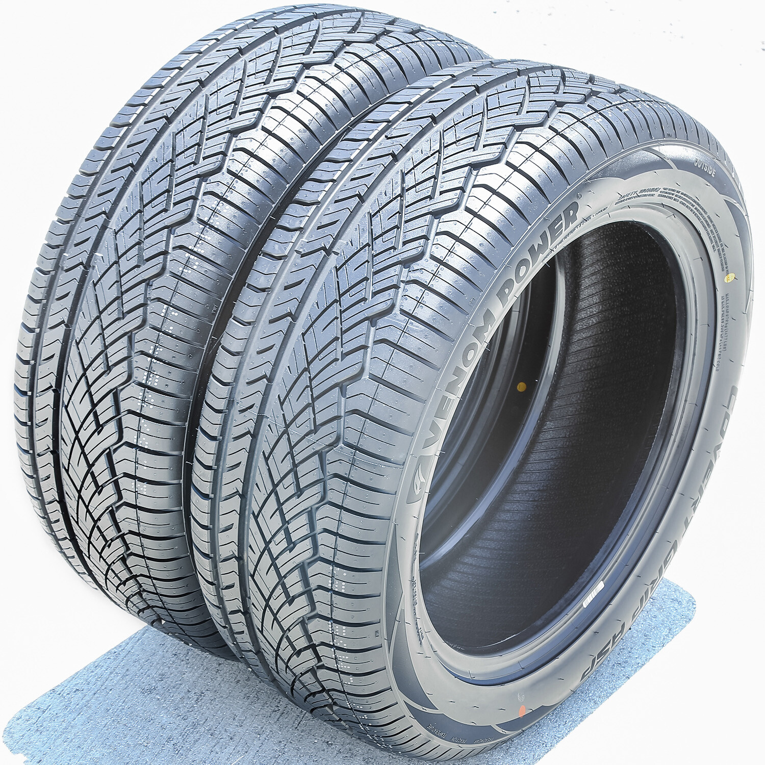 4 Tires Venom Power Covert Grip ASP 225/45ZR18 225/45R18 95W XL A/S ...