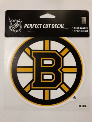 Boston Bruins NHL WinCraft Perfect Cut Reflective Multi-Color Decal 6x6 ...