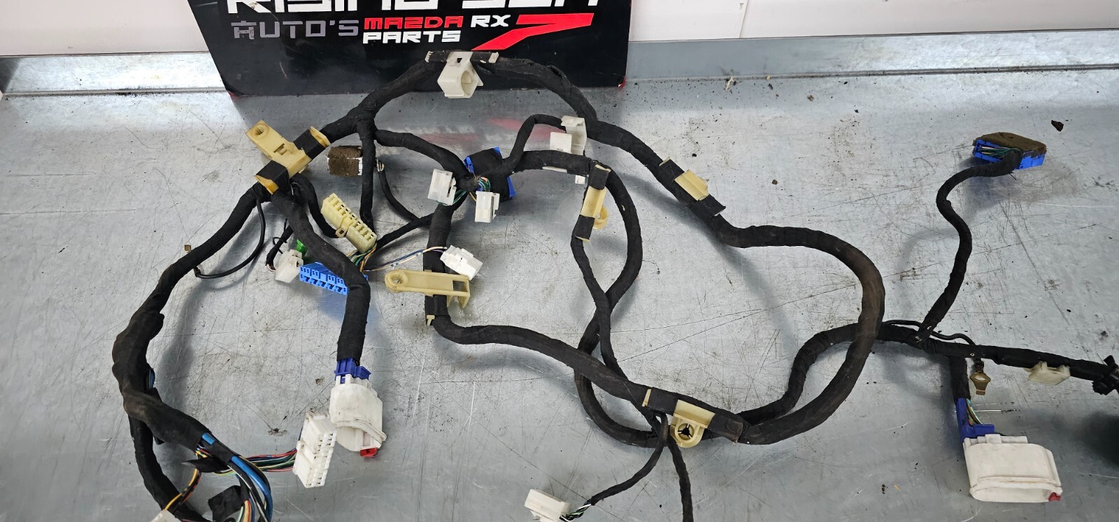 MAZDA RX7 FD3S 13B 1999-2002 SERIES 8 BEHIND DASH WIRING LOOM BODY ...