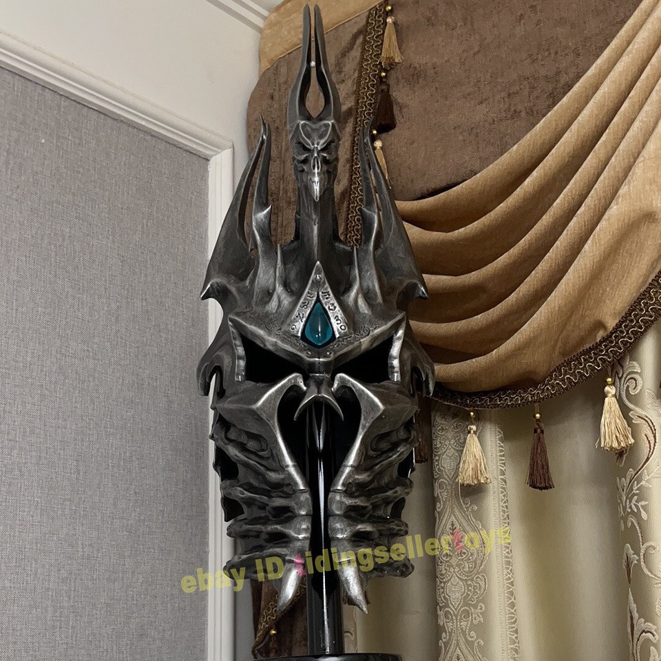 WOW Helm of Domination Lich King Death Knights 1:1 Life Size Helmet ...