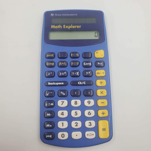 Texas Instruments Math Explorer Scientific Calculator 1990s China | eBay