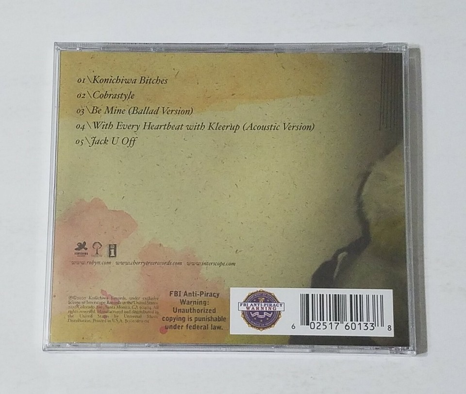 Robyn: The Rakamonie EP CD (Konichiwa Records, 2007) -- NEW! SEALED ...