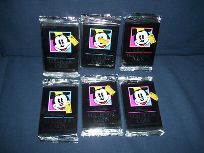 Disney Collector Cards Sealed Pack lot of 6 1991 | eBay
