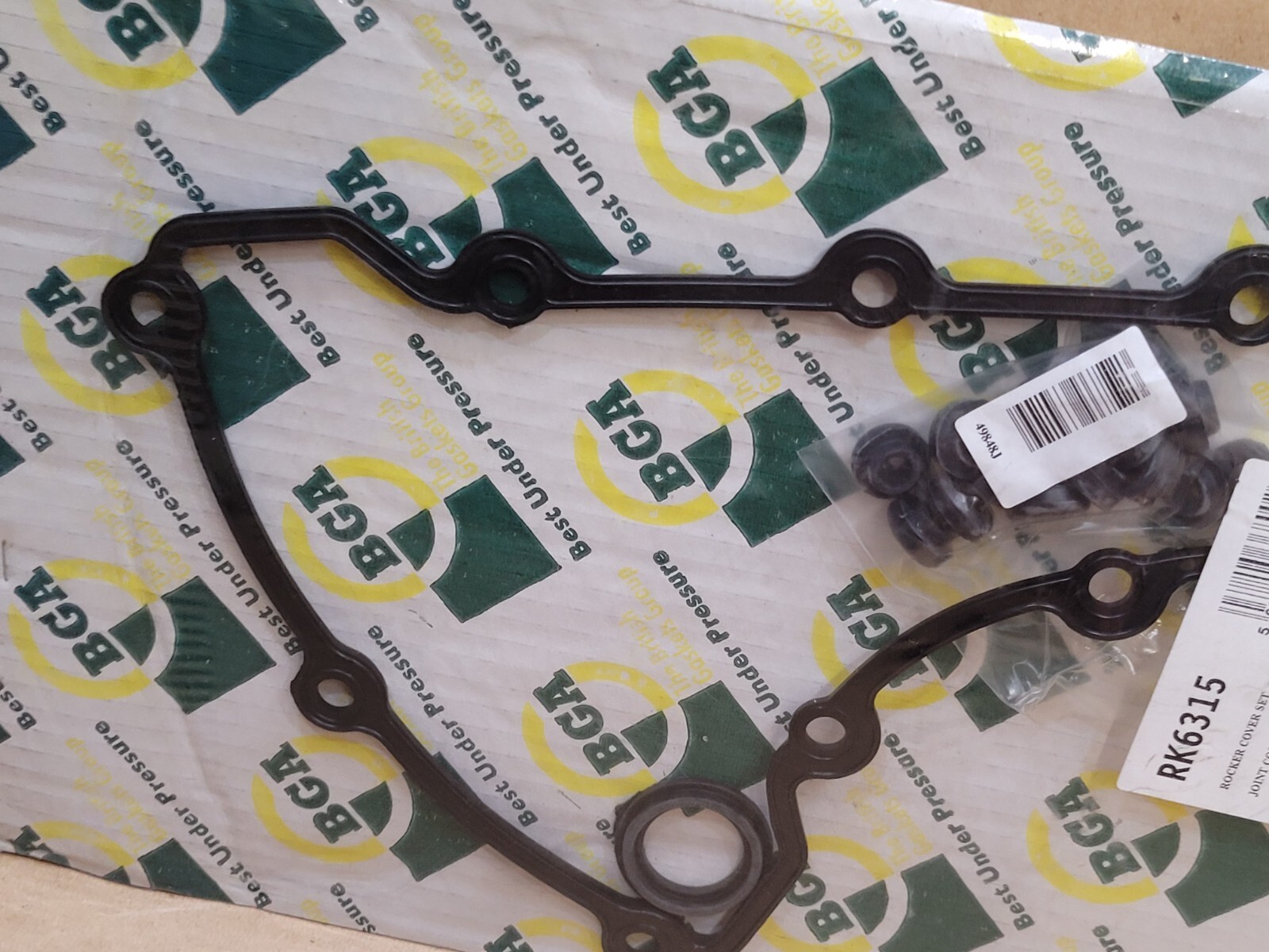 BG Automotive RK6315 Rocker Cover Gasket for sale online | eBay