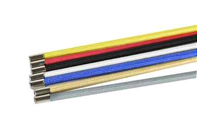 Traditional braided brake cable housing various colours - vintage style ...