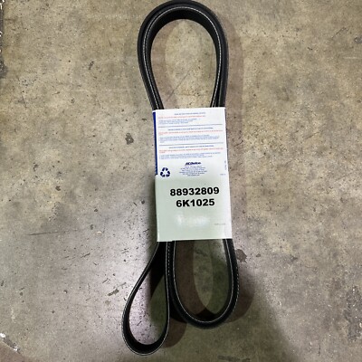 Serpentine Belt-Standard V-Ribbed ACDelco 6K1025 | eBay