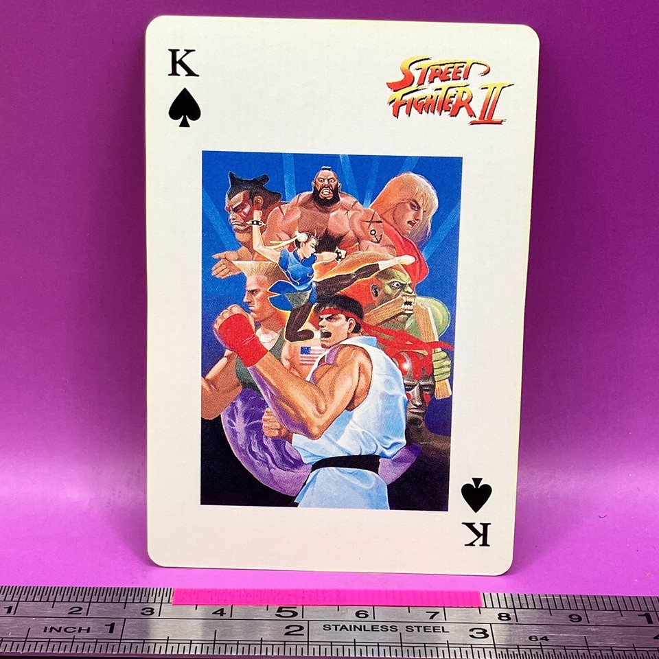 Chun-Li - Street Fighter CAPCOM Vintage Playing Card Famicom Game ...