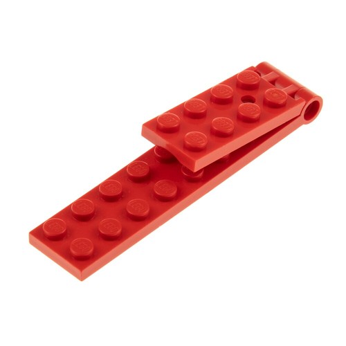 1x Lego Hinge Plate 2x8 Red Joint Brick Hole Large 3324c01 | eBay