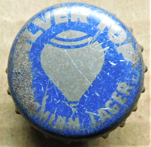SILVER TOP PREMIUM LAGER beer bottle cap CORK early 1960s DUQUESNE ...