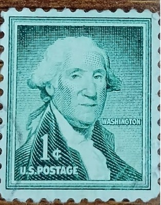 Vintage Rare 1912 Green George Washington 1 Cent US Postage Stamp | eBay