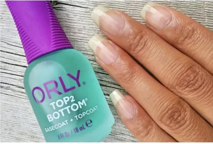 Orly Top 2 Bottom 18ml Basecoat & Topcoat 2-in-1 Nail Treatment Formula ...