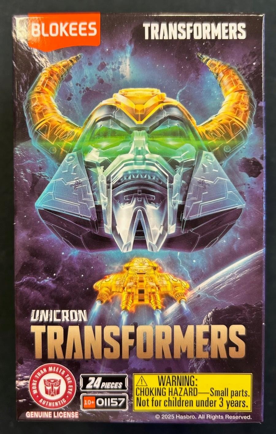 BLOKEES TRANSFORMERS UNICRON HEAD TRANSPARENT VERSION USA SELLER ...