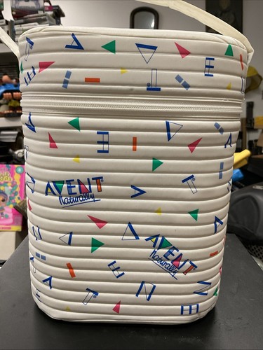 Rare AVENT Naturally Twin Dual Double Milk Baby Bottle Cooler Warmer ...