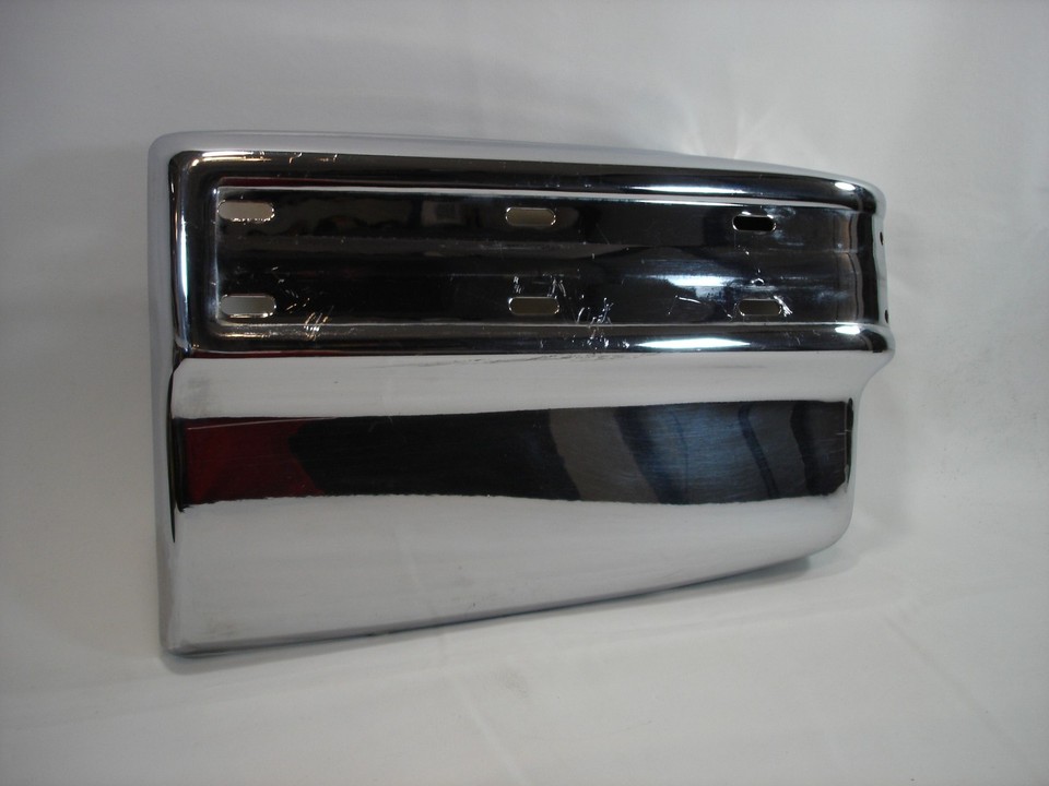 1977-1979 CADILLAC DEVILLE RH CHROME FRONT BUMPER END CAP | eBay