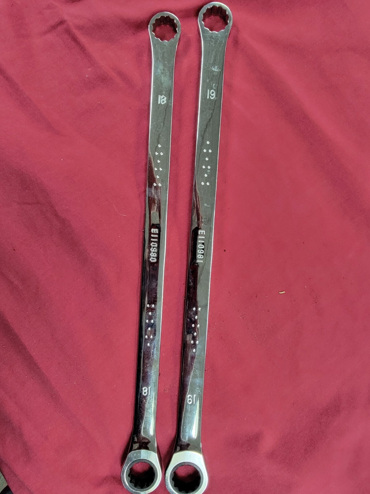 Expert 12pc Metric Extra Long Ratcheting Wrench Set E111120 Mac Tools - Britool for sale online ...