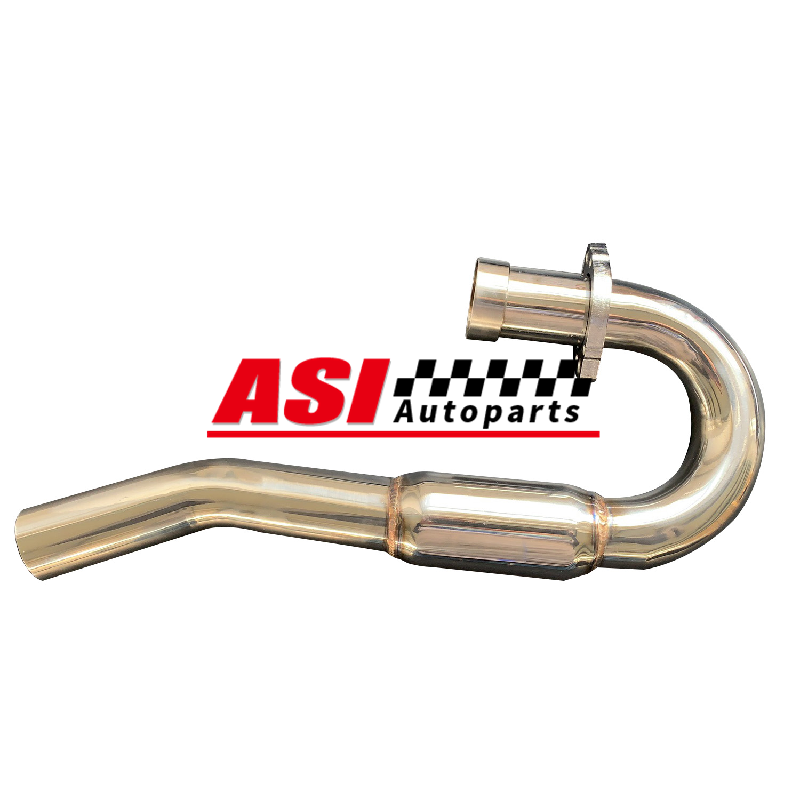 For 2006-2010 Kawasaki KX450F S/S Exhaust Pipe Header Stainless Steel ...