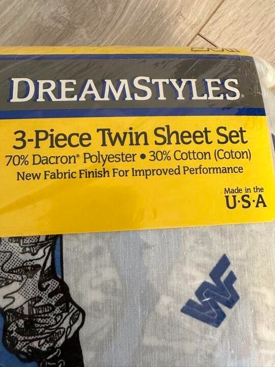 Hulk Hogan WWF Twin Sheet Set Pro Wrestling Vintage 1991 Rare Unused | eBay