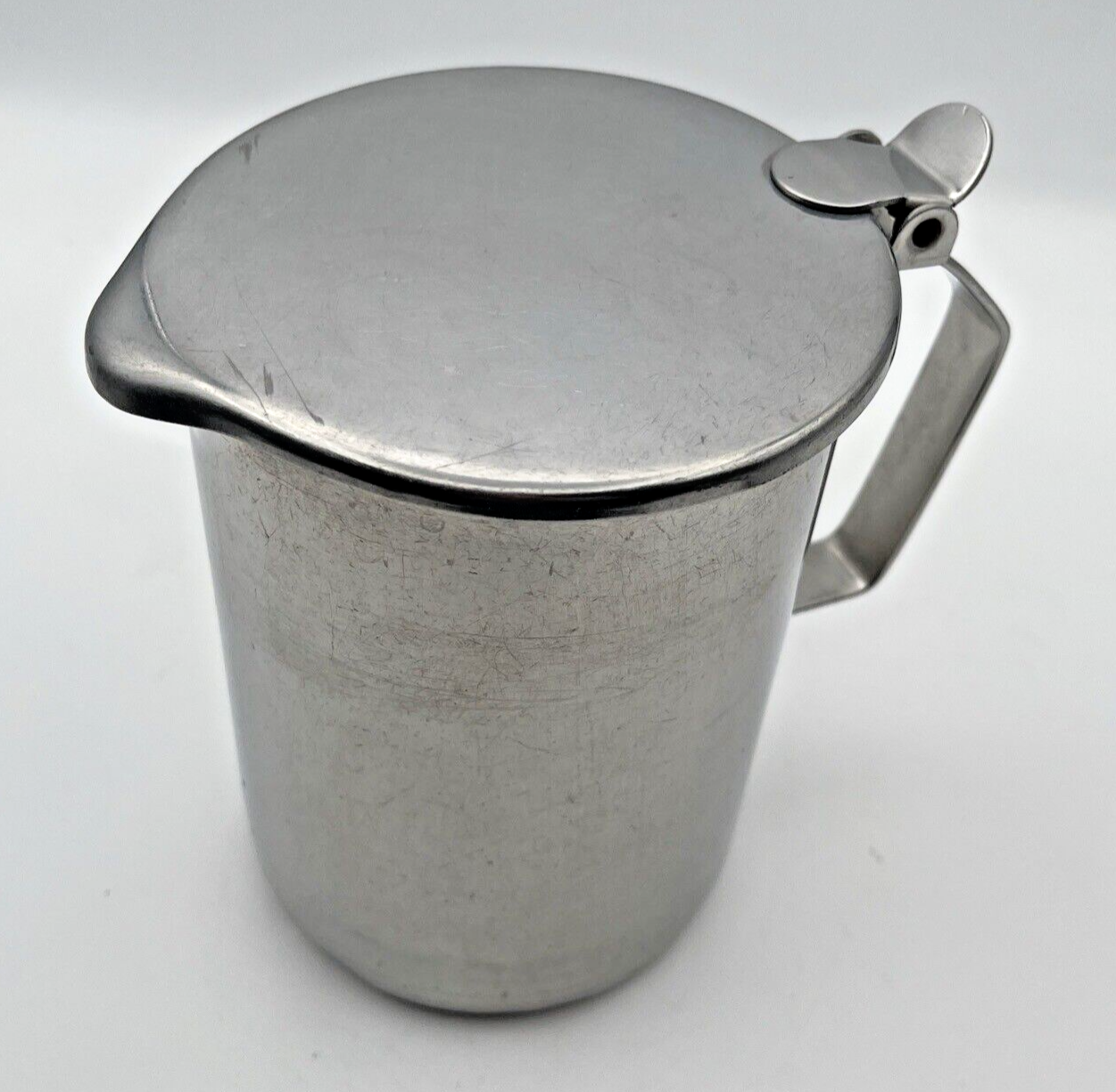 Polar Stainless Steel Hinged Pitcher Type 18-8 5.75" tall | eBay