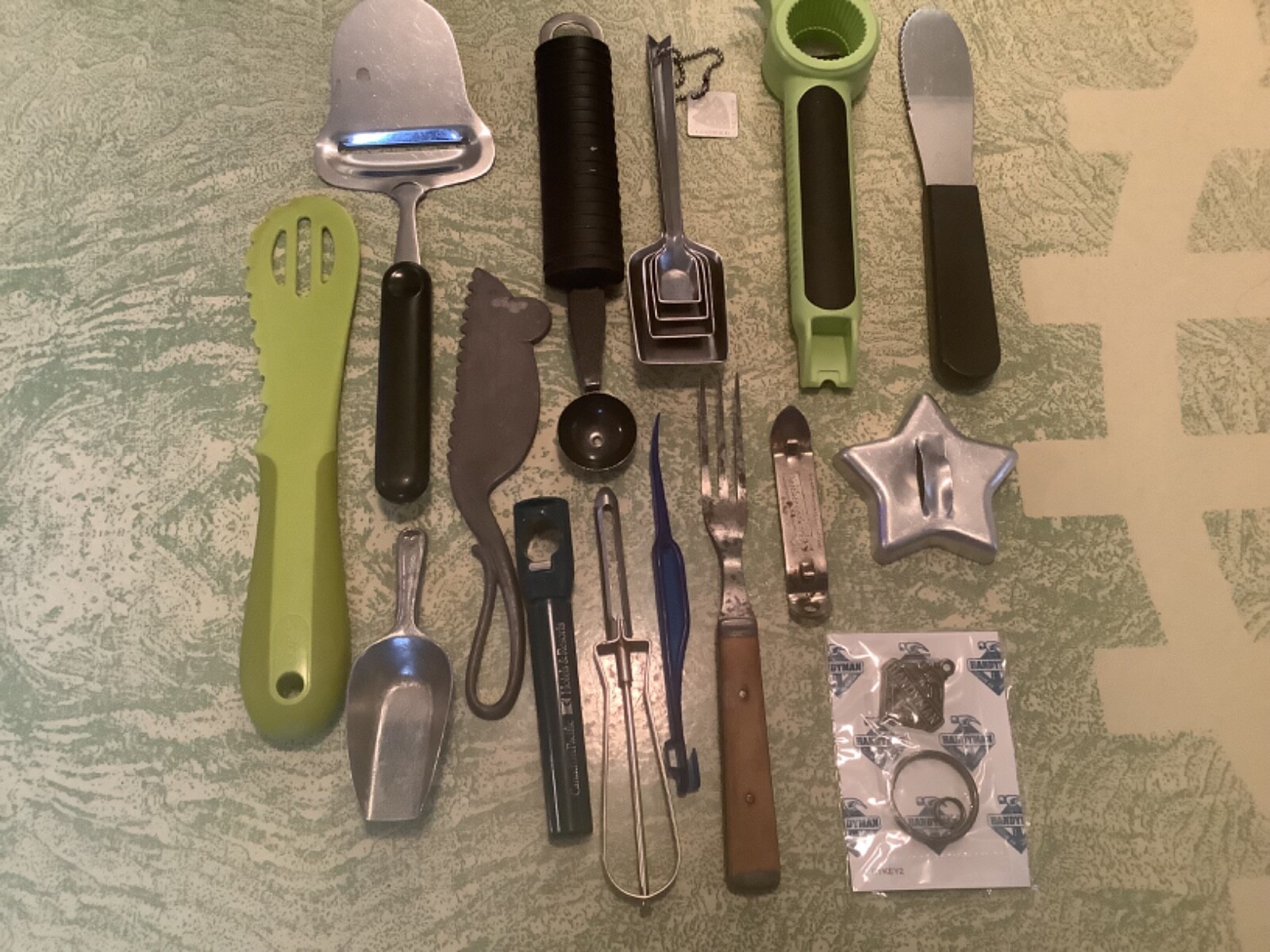 Lot of 15 Vintage Various Kitchen Utensils- Dansk cheese knife @ other ...