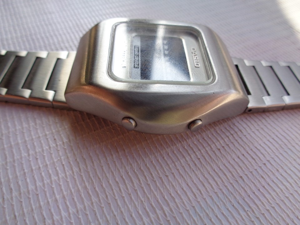 RARE COLLECTIBLE VTG CASIO CASIOTRON TRN-110 LIQUID CRYSTAL DIGITAL ...