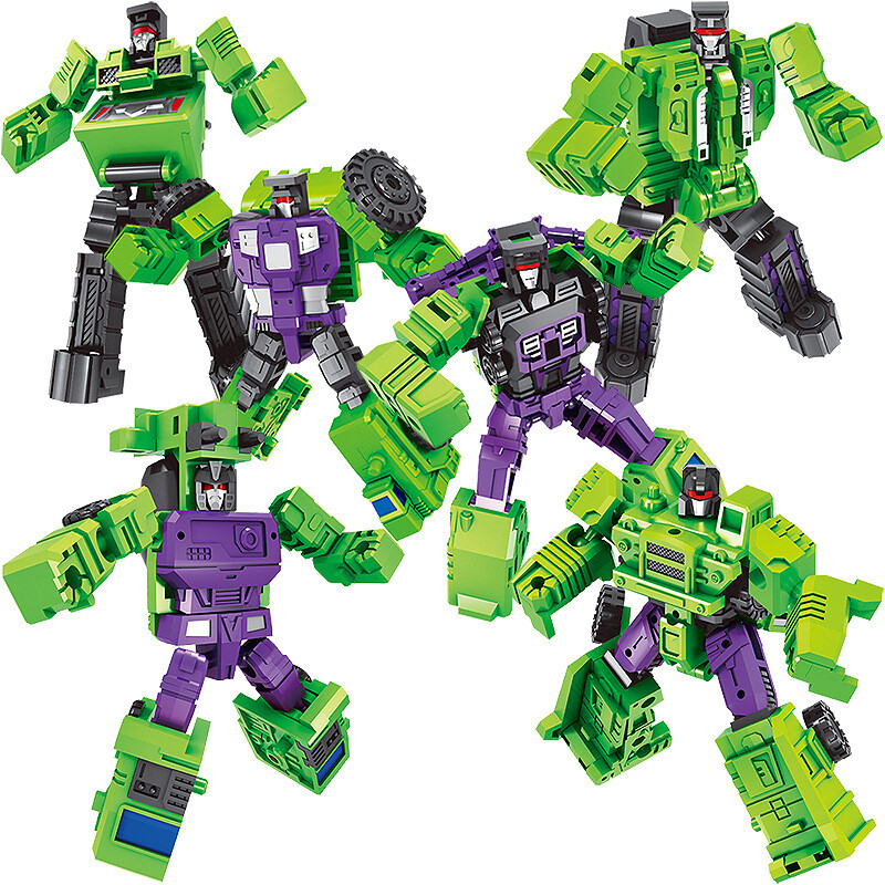 BHX Devastator Engineering Truck Robot Combiner Action Figure 8" Toys ...