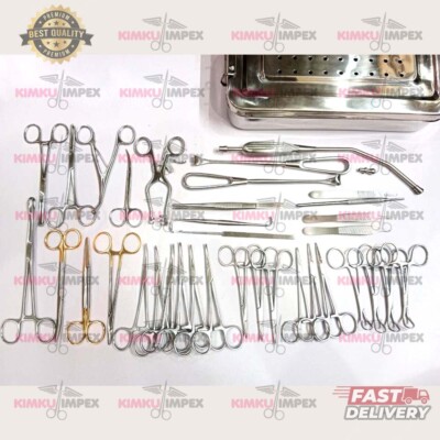 Tracheostomy Surgical Surgery Orthopedic Instruments 32 PCs Set | eBay