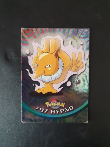 Pokemon Topps Card Hypno #97 Holo Foil TV Animation | eBay