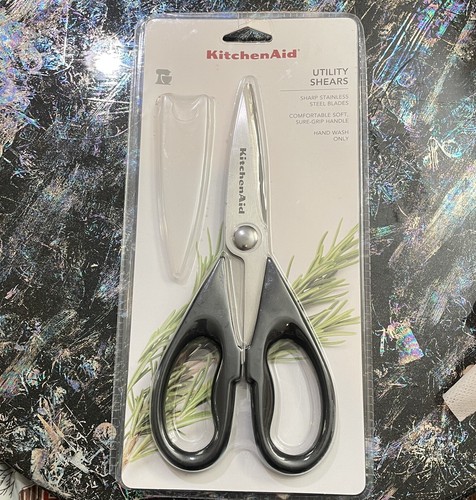 Kitchen Aid All-Purpose Premium UTILITY SHEARS-Stainless Steel Scissors ...