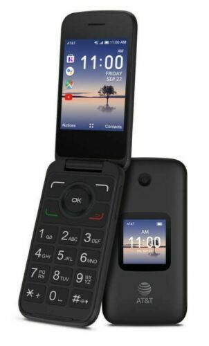 Alcatel SMARTFLIP 4052R AT&T Cricket Wireless GSM 4G LTE Flip Phone | 2 ...