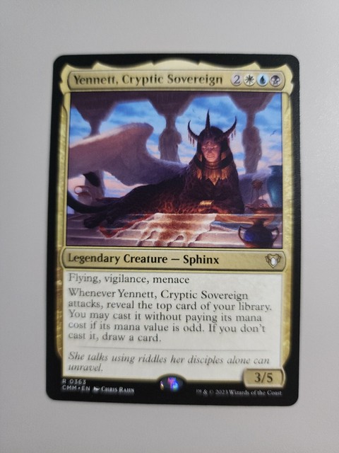 MTG Yennett, Cryptic Sovereign Commander Masters 0363 Regular Rare for ...