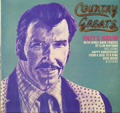 FOLEY D HUDSON country greats DJSL 042 A1/B1 1st press uk djm 1975 LP ...