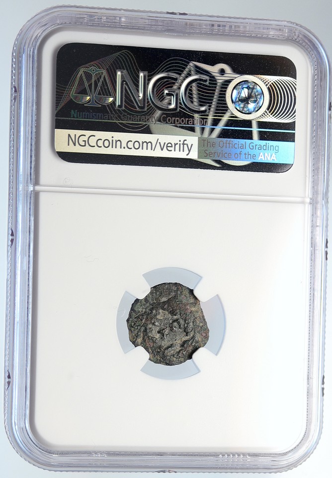 PONTIUS PILATE Tiberius Jerusalem JESUS CHRIST TRIAL Old Roman Coin NGC ...