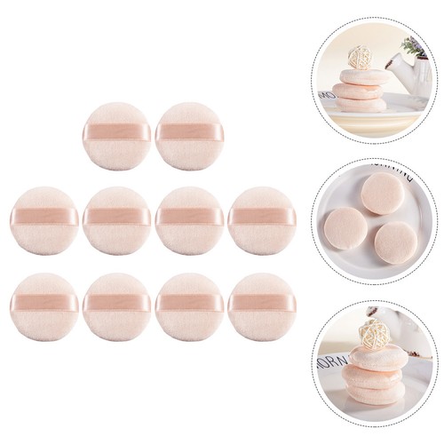 10 Pcs Wet Dry Dual-use Makeup Puff Loose Powder Pads Women | eBay UK
