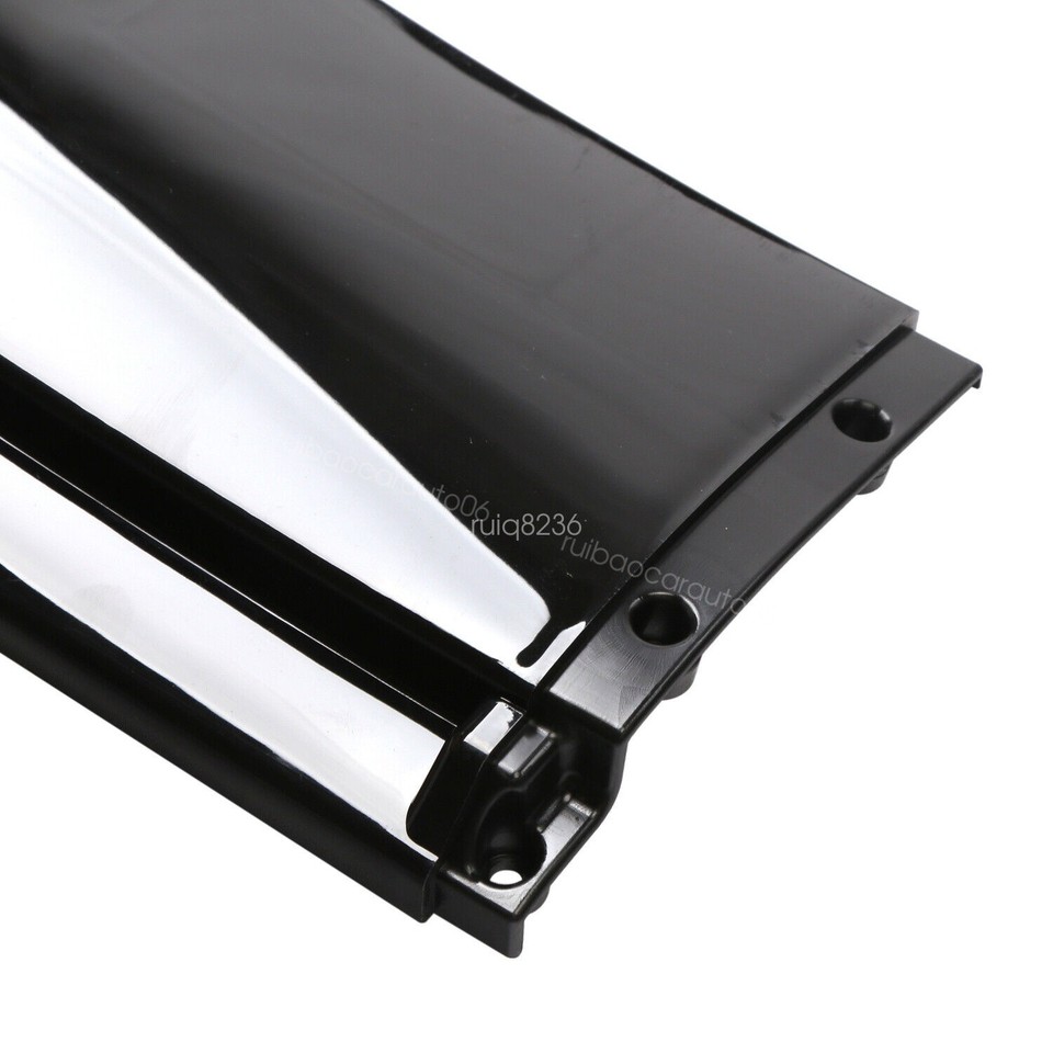 For Toyota MR2 Spyder Front Bumper Lip Spoiler Splitter Glossy Black ...