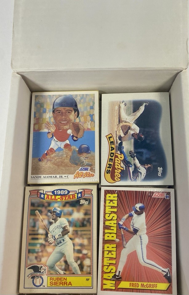 800+ Unsorted Baseball Cards From Collections Vintage Baseball Cards ...