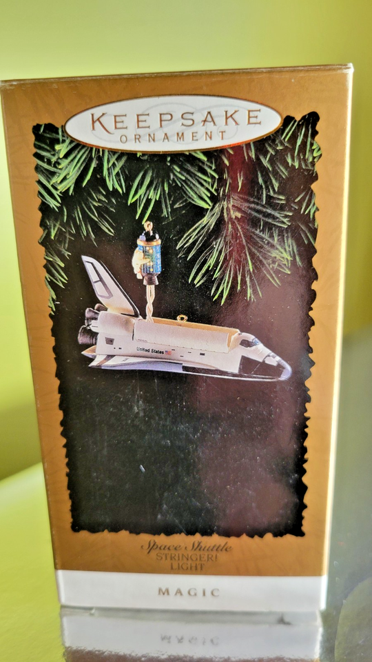 1995 Hallmark Keepsake Space Shuttle Stringer Light Magic Ornament | eBay