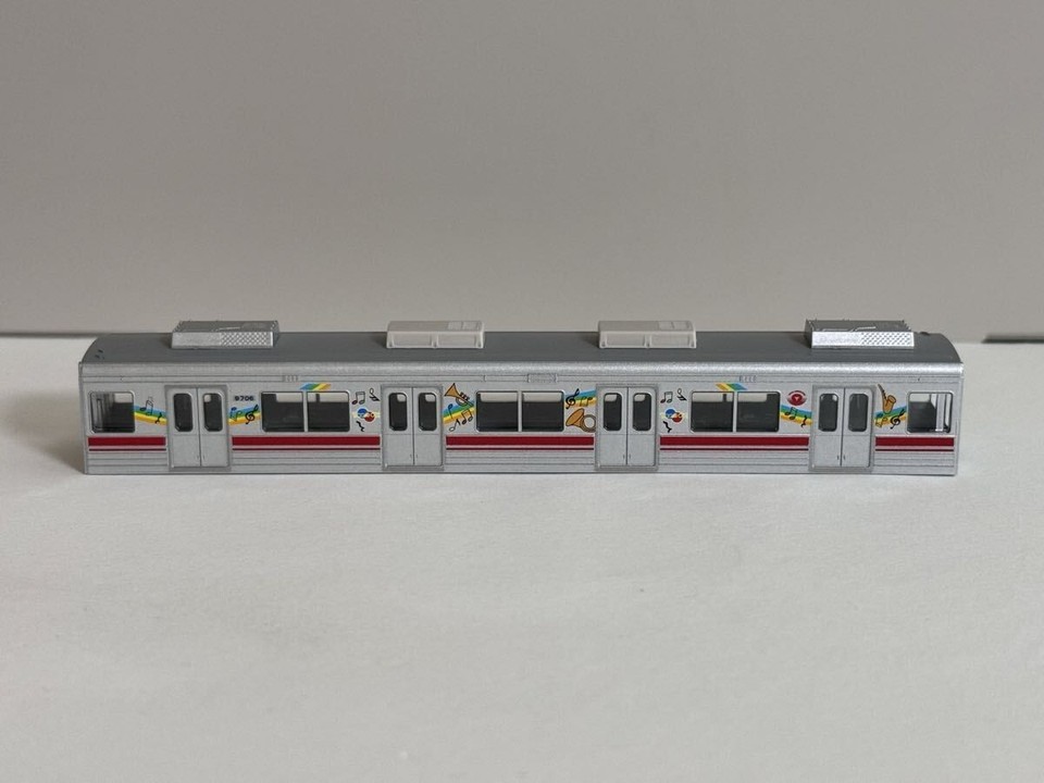 GREEAX Tokyu 9000 series 9006 formation TOQ BOX wrapping car 9706 ...