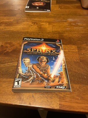Sphinx and the Cursed Mummy (Sony PlayStation 2, PS2, 2003) SLEEVE ONLY ...